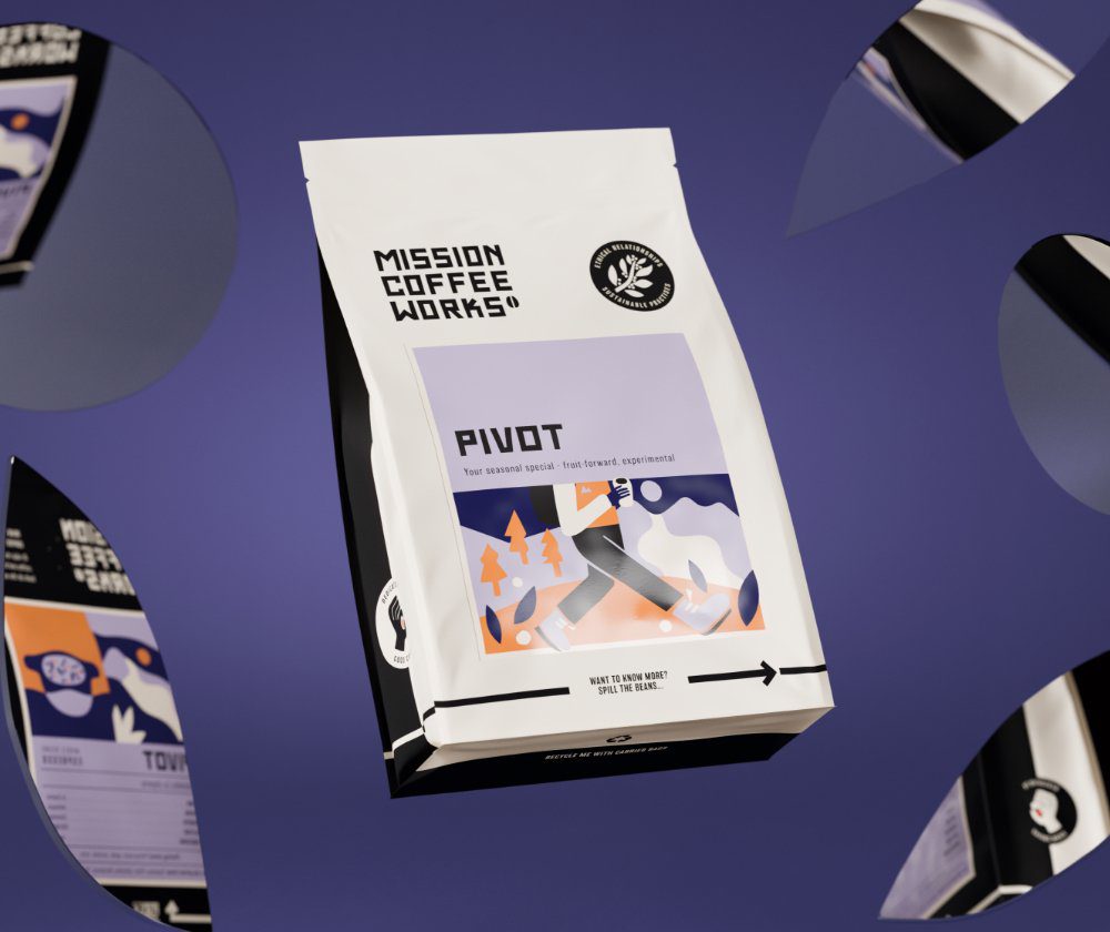 Mission Coffee Rebrand | Strategy and design by Kingdom & Sparrow